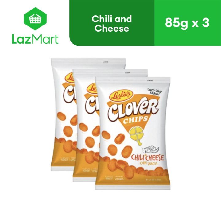 Clover Chips Chili and Cheese 85g x 3 [Expiry on February 11, 2026 ...