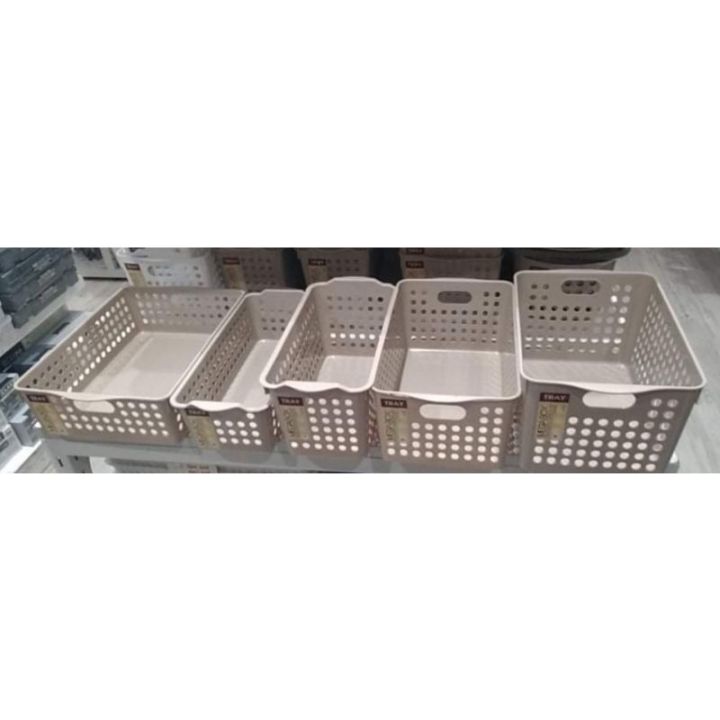 utj4exg MEGABOX TRAY 6 sizes (Brown/White) | Lazada PH