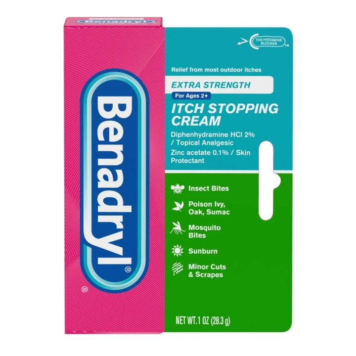 Benadryl Extra Strength Itch Stopping Cream, 1 oz. / 28.3g | Lazada PH