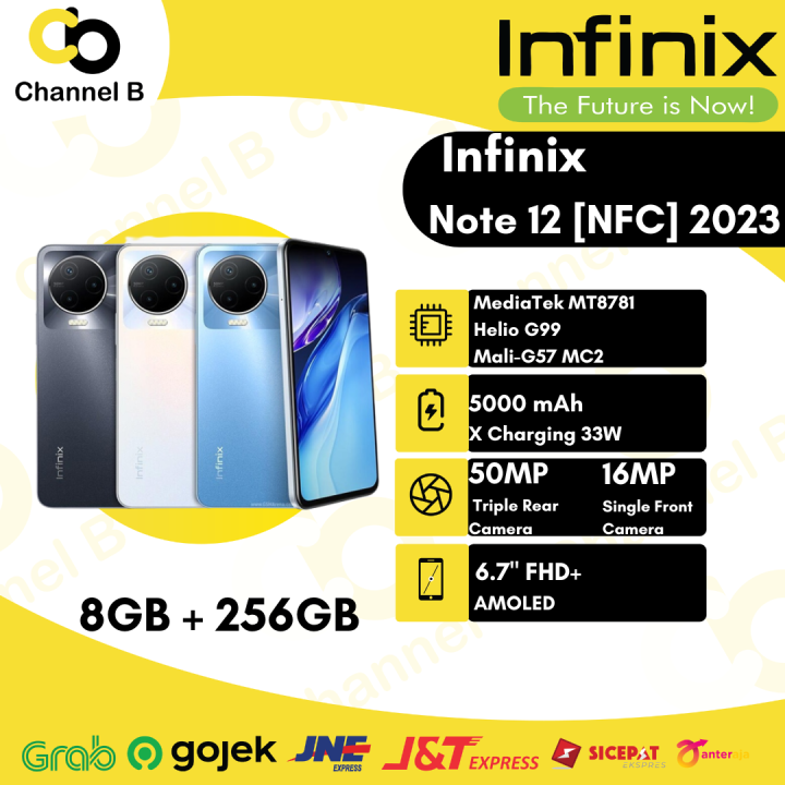 Infinix Note 12 [NFC] 2023 - Handphone ( RAM 8GB / 256GB ) - Garansi ...
