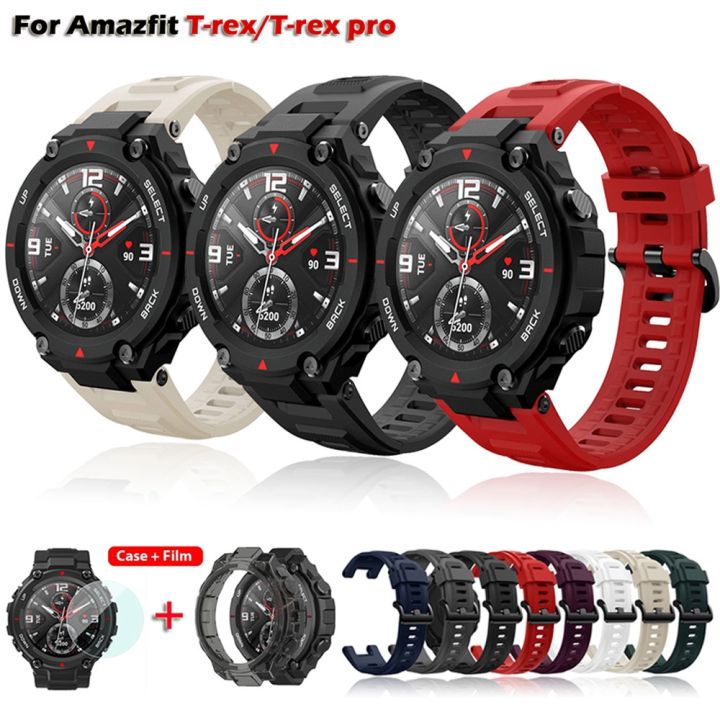 Replacement Watch Strap For Amazfit T-Rex Pro Strap Silicone Strap For ...