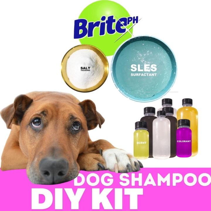BritePH DIY Dog Shampoo Kit (17 liters yield) | Lazada PH