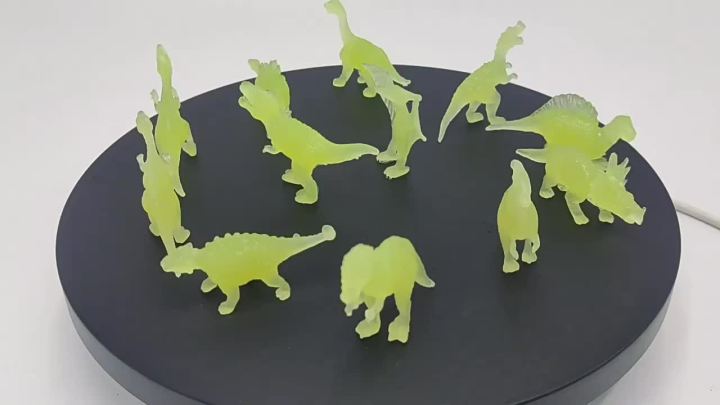 LZD 12 Luminous Mini Dinosaur Model Pterosaurus Triceratops ...