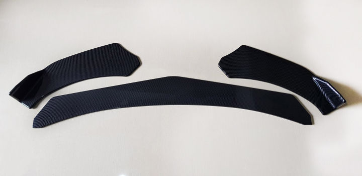 Universal Front Diffuser Carbon Design For Hatchback Cars | Lazada PH