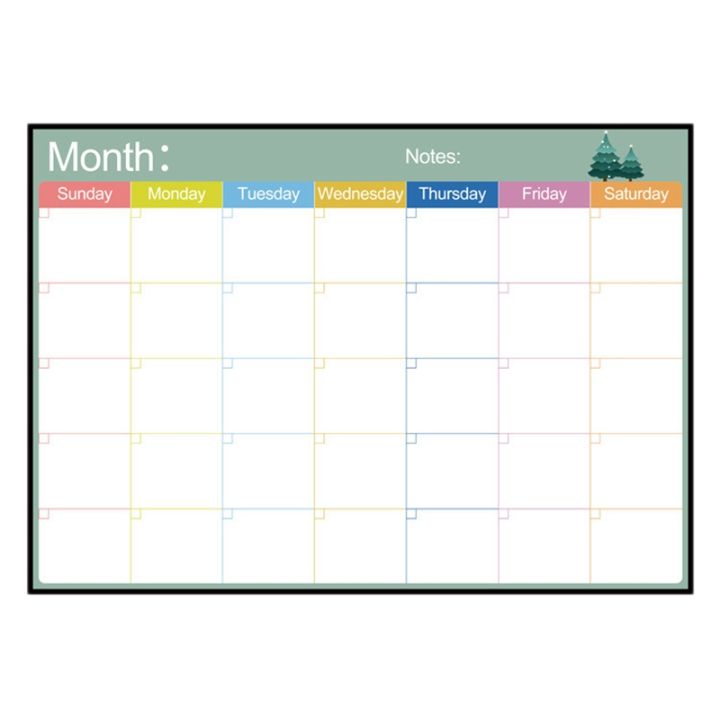 Erasable Magnetic Whiteboard Dry Erase Board Magnets Fridge ...