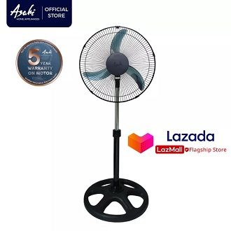 Asahi Stand Fan PF-630 | 16" Plastic Banana Blade Super Power Stand Fan ...
