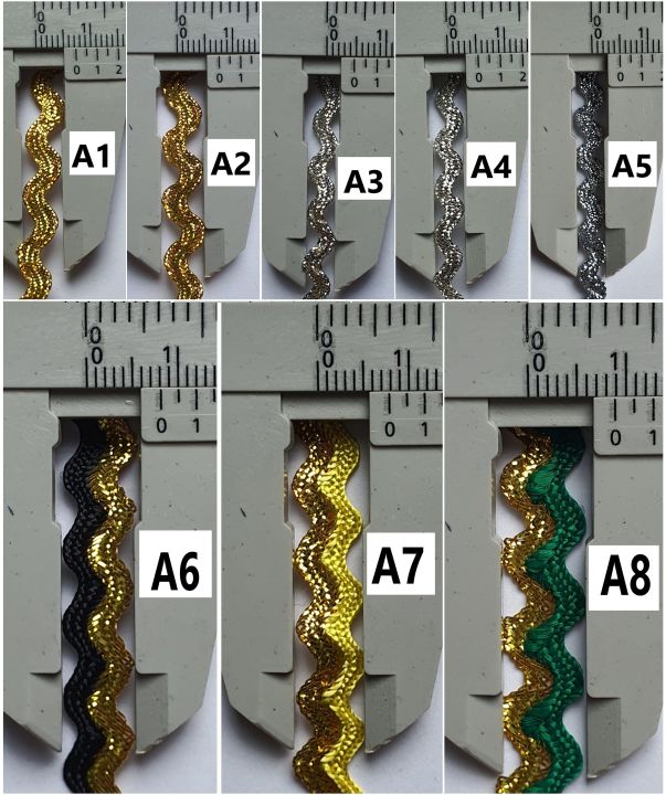 Ribbon Ric Rac / Rick Rack / Zig Zag Trim / Lace Renda (Per Meter) | Lazada