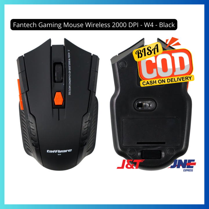 Fantech Gaming Mouse Wireless 2000 DPI - W4 - Black | Lazada Indonesia