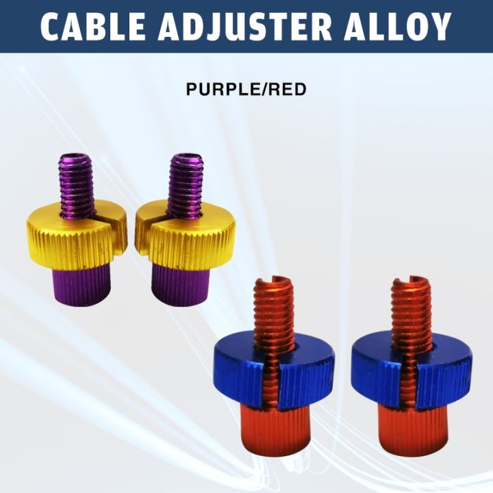 CABLE ADJUSTER ALLOY FOR MOTORCYCLE PAIR | Lazada PH