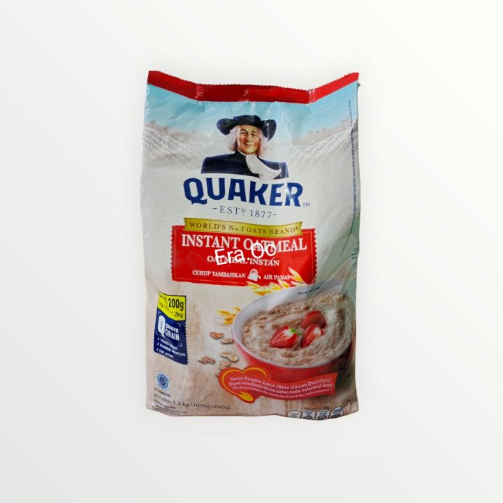 Quaker Instant Oatmeal 1200 gr / 1.2 kg | Lazada Indonesia