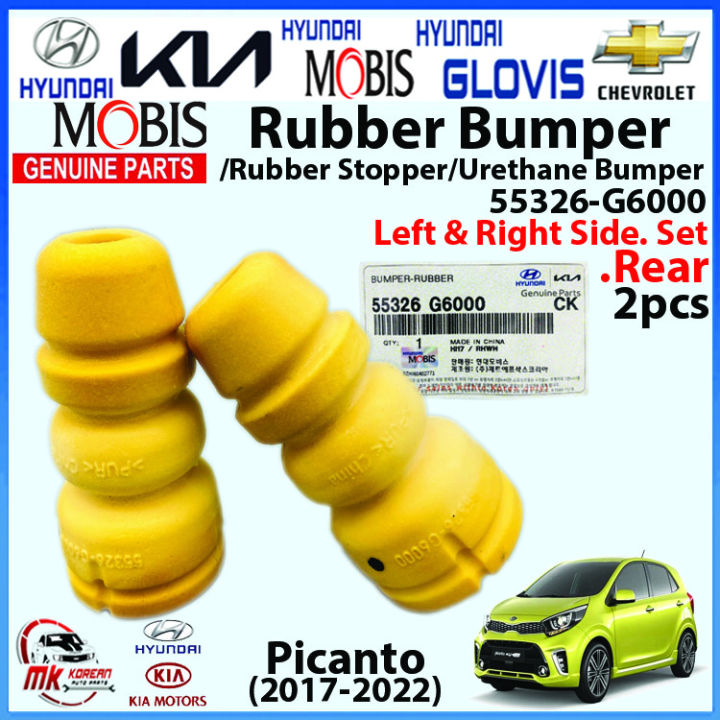 [GENUINE] Rubber Bumper/Bumper Stopper/Urethane Bumper. Left & Right ...