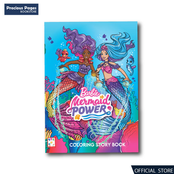 Barbie Mermaid Power Coloring Story Book | Lazada PH