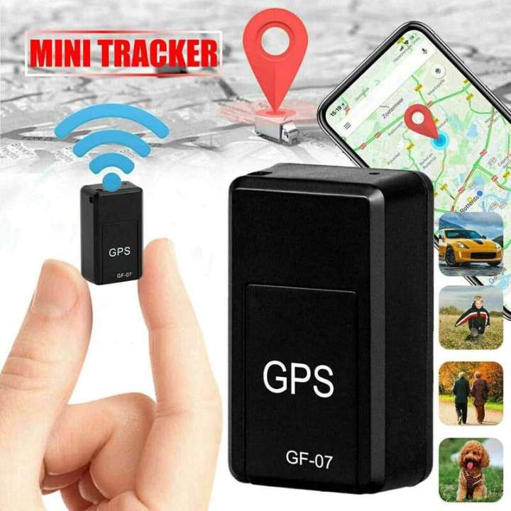 GPS Mini Car Tracker Real Time Tracking Device Strong Magnetic Mount ...