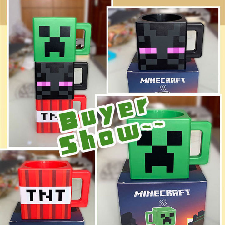 Minecraft Stacking Coffee Mugs, Creeper Enderman and TNT Cup Designs ...