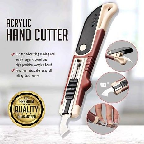 Multi Functional Handheld Retractable Cutter (Acrylic Cutting Hook ...