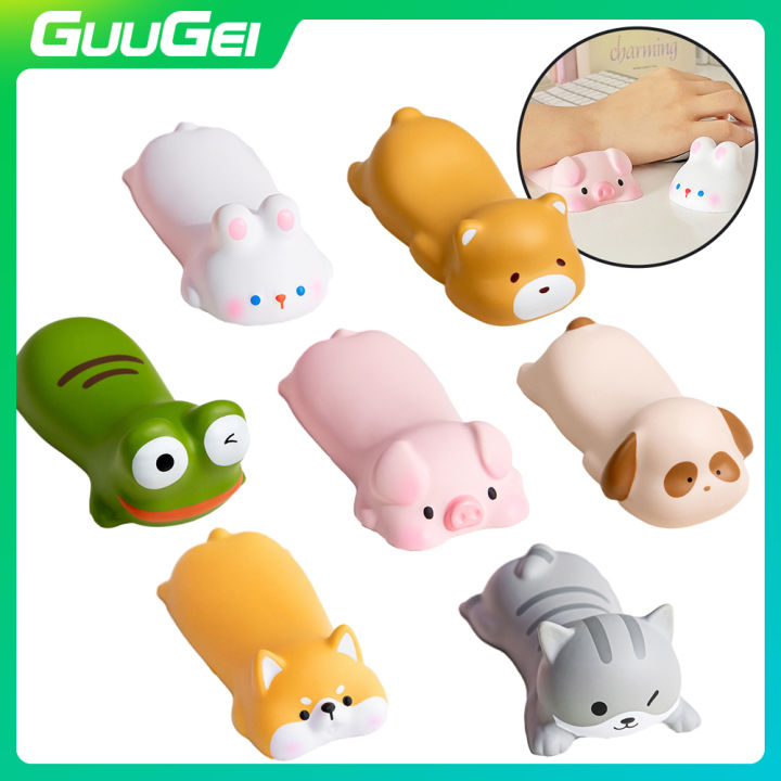 GUUGEI Cute Cartoon Wrist Rest Mouse Pad Anti-slip Soft Sponge Wrist ...