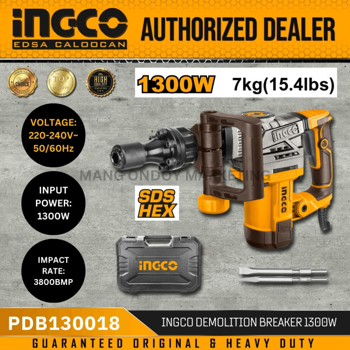 INGCO DEMOLITION BREAKER 1300W (PDB130018) | Lazada PH