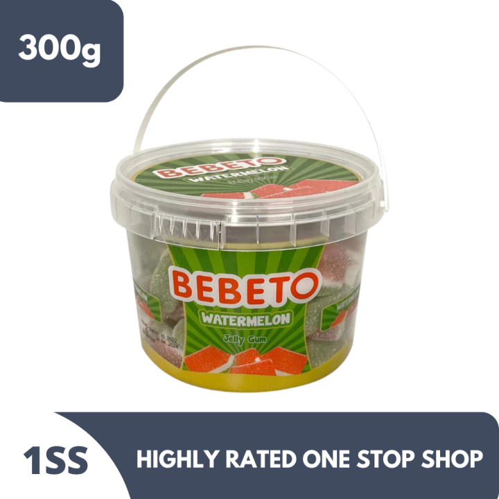 Bebeto Watermelon Jelly Gum 300g | Lazada PH