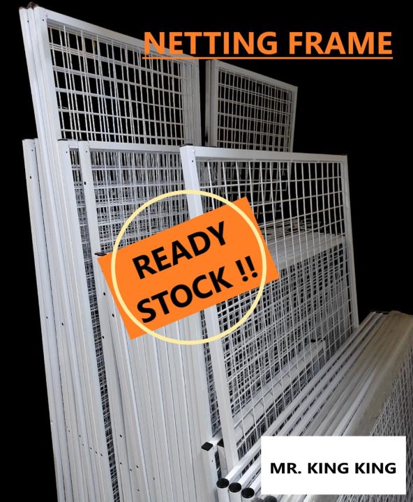 Netting Frame Display Rack / Rak Jaring Besi /Multifunctional Iron Grid ...