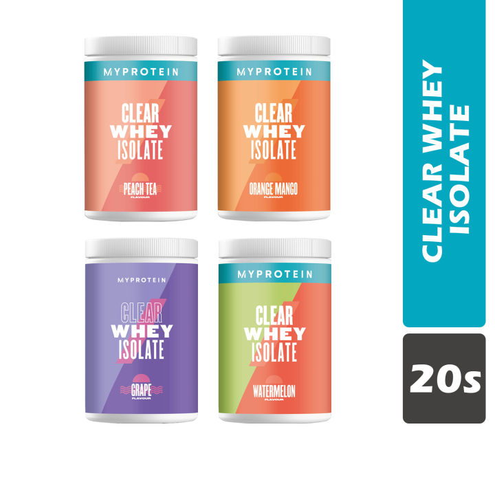 MyProtein Clear Whey Isolate Powder (Select Flavour) Protein Isolate ...