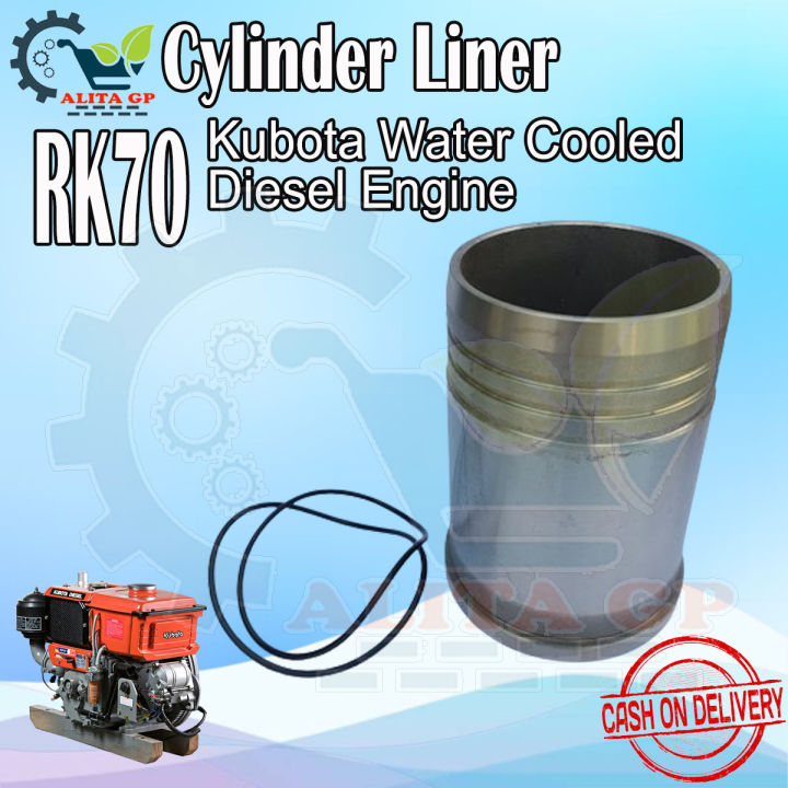 Cylinder Liner Kubota RK70 Water Cooled Diesel Engine | Lazada PH