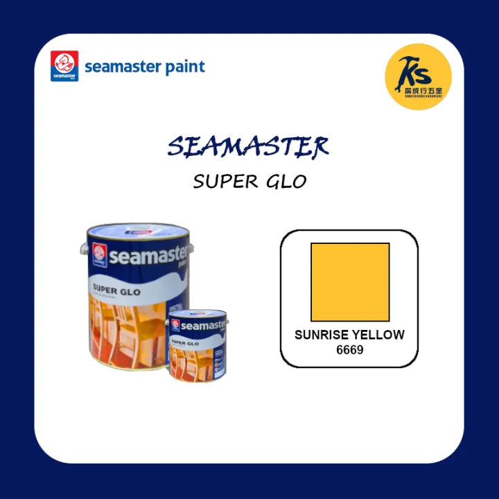 SEAMASTER PAINT 1 LITER | 5 LITERS SUPER GLO HIGH GLOSS FINISH ...