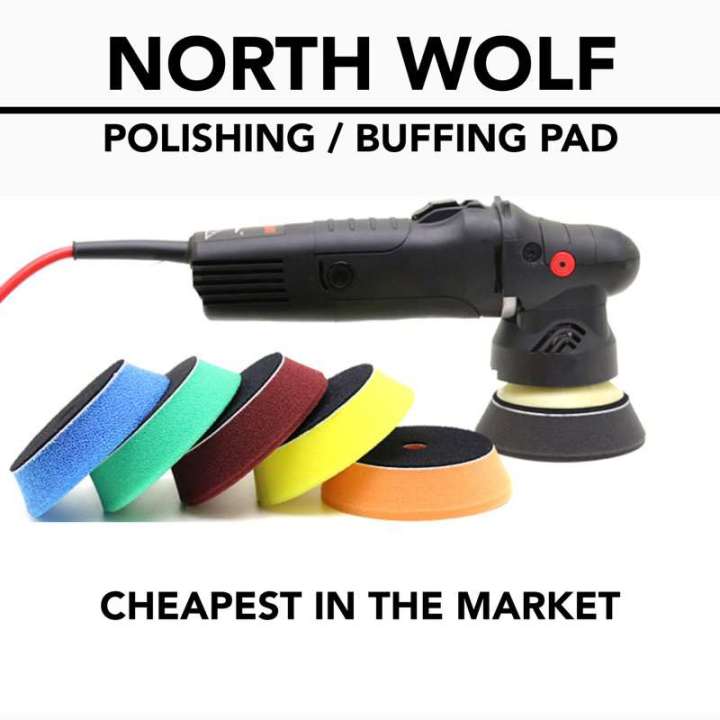 GREEN 3 inch North Wolf Polishing Buffing Foam Pad - Cutting Pad ...