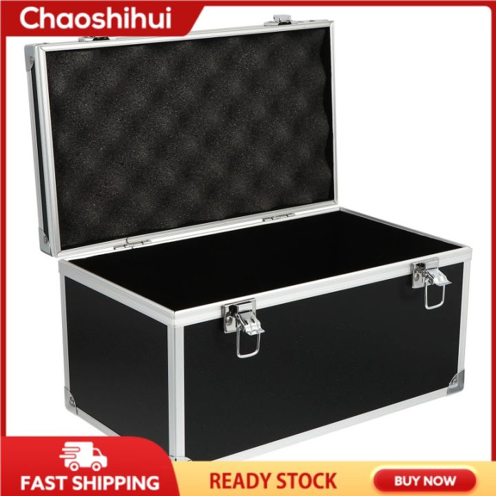 Aluminum Alloy Tool Box Multifunction Hard Storage Case Portable Parts ...