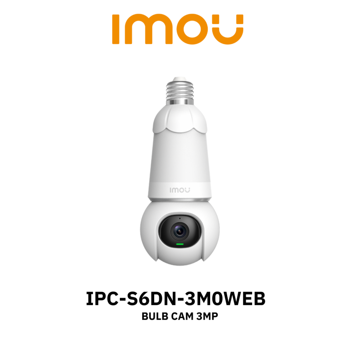 CCTV Camera Home Security Surveillance IMOU Bulb Cam 3K UHD Image ...