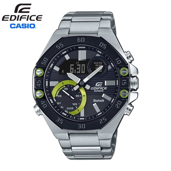 Casio Edifice 💯(Ori) ECB-10BD-1A Bluetooth Connect Snless Steel Men Watch ECB-10DB / Full Metal ...