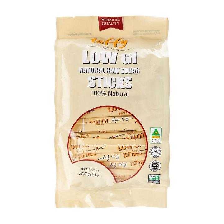 Taffy Low GI Natural Raw Sugar Sticks 4G X 100 | Lazada Singapore