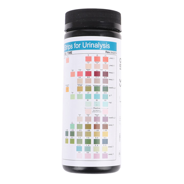 Joldhans URS-14 100strips Urinalysis Reagent Test Paper Urine PH Test ...