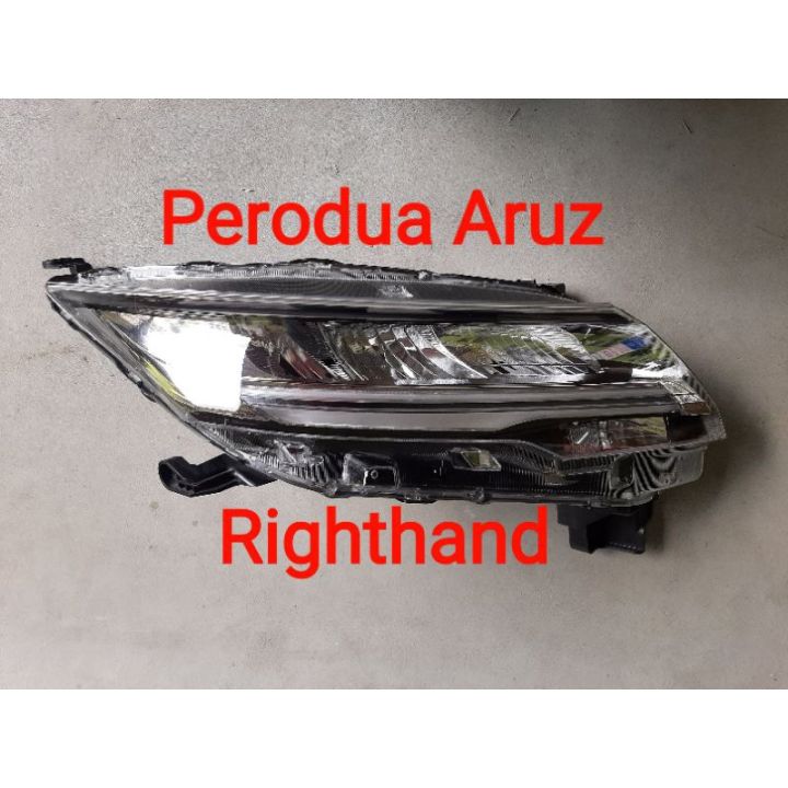 *ORIGINAL PERODUA ARUZ 2019-21 HEAD LAMP/ DEPAN LAMPU/ FRONT LIGHT LAMP ...