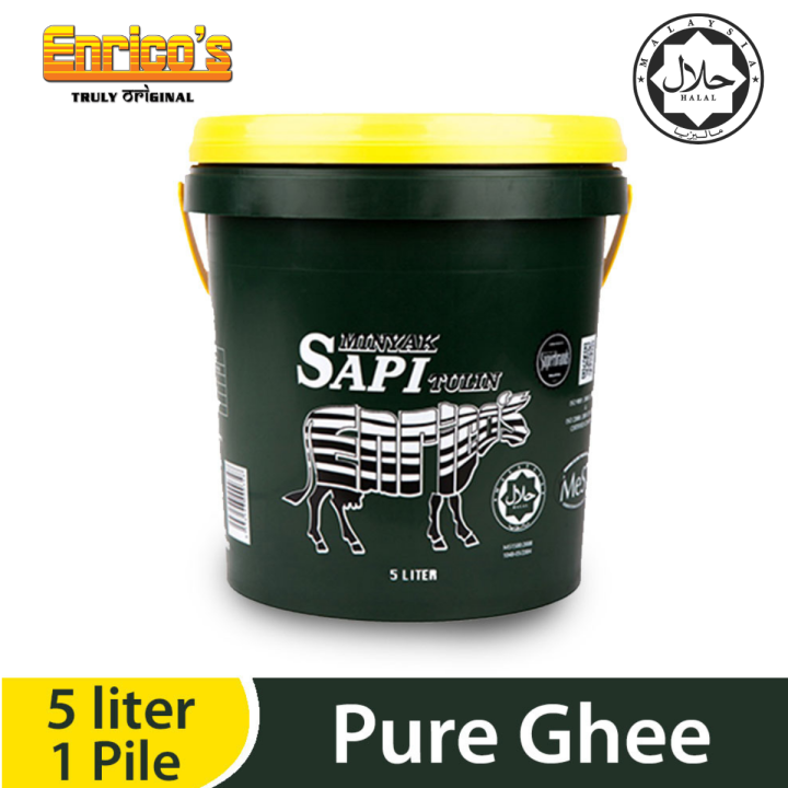 Enrico Pure Ghee/Minyak Sapi Tulen 5L | Lazada