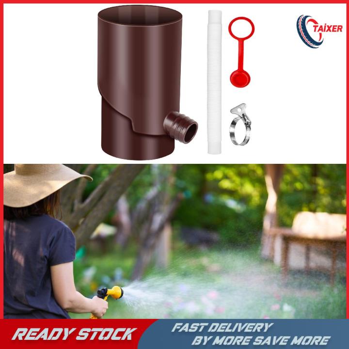 Taixer Downspout Diverter Rainwater Collection System,Rain Barrel ...