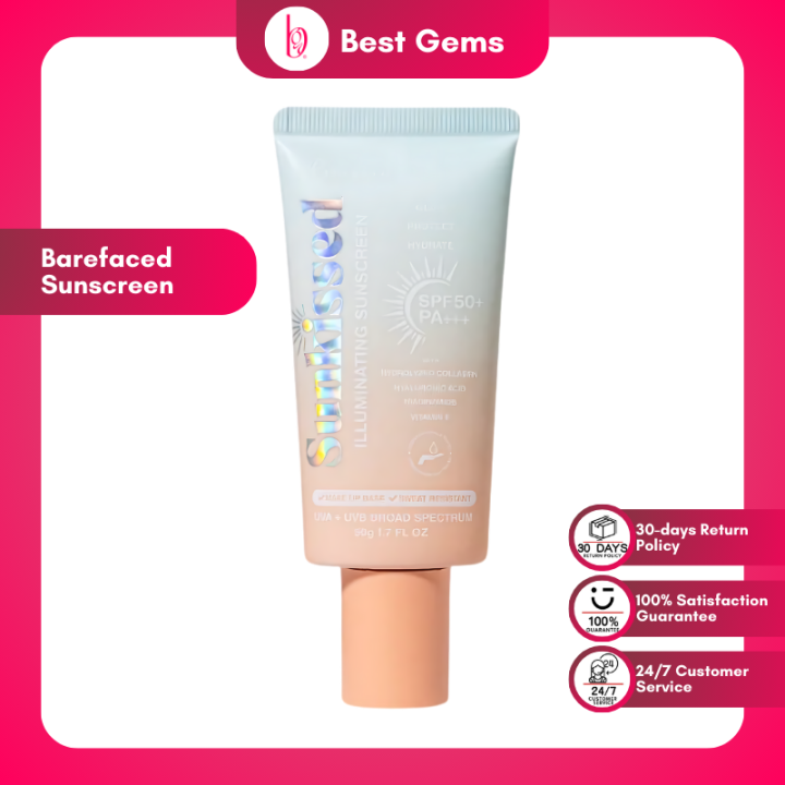 BG | Barefaced Sunscreen SPF50 PA+++ 50g | Lazada PH