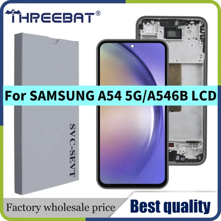 6.4'' Super AMOLED For Samsung A54 5G LCD A546U A546B A5460 Display ...