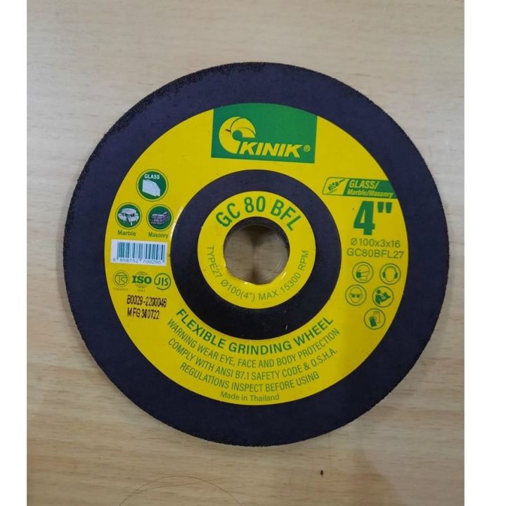 Batu gerinda Fleksible Kinik GC80 / Batu poles Granit / Bevel kaca ...
