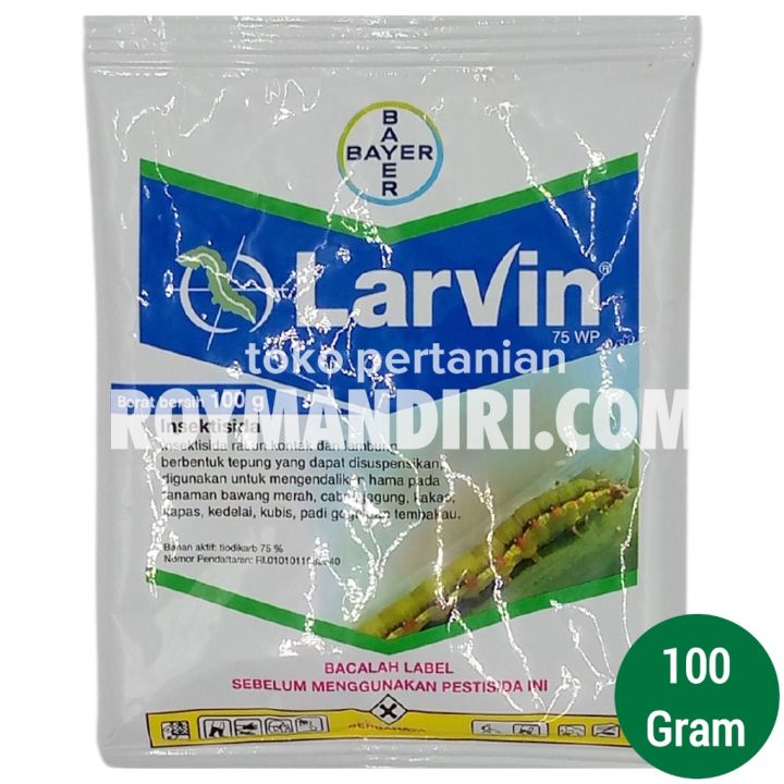 INSEKTISIDA LARVIN 75 WP - 100 GRAM | Lazada Indonesia