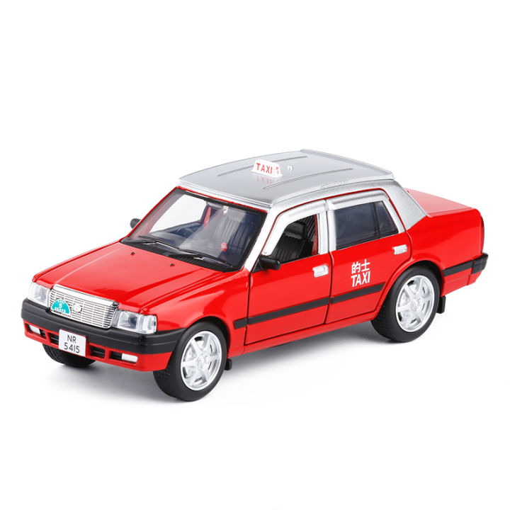 JKM Metal Simulation 1:32 Metal Toyota Crown Hong Kong TAXI Taxi Car ...