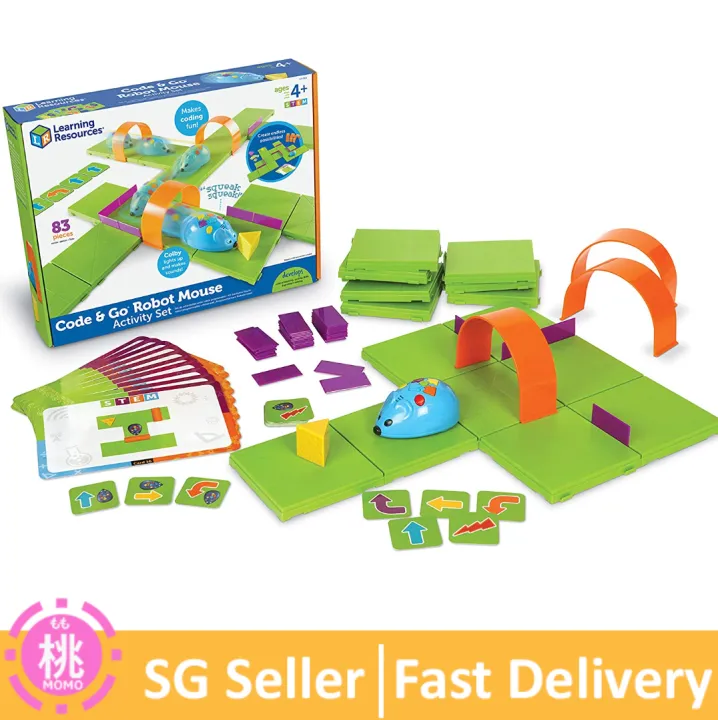 Learning Resources Code & Go Robot Mouse, Coding STEM Toy, Screen-Free ...