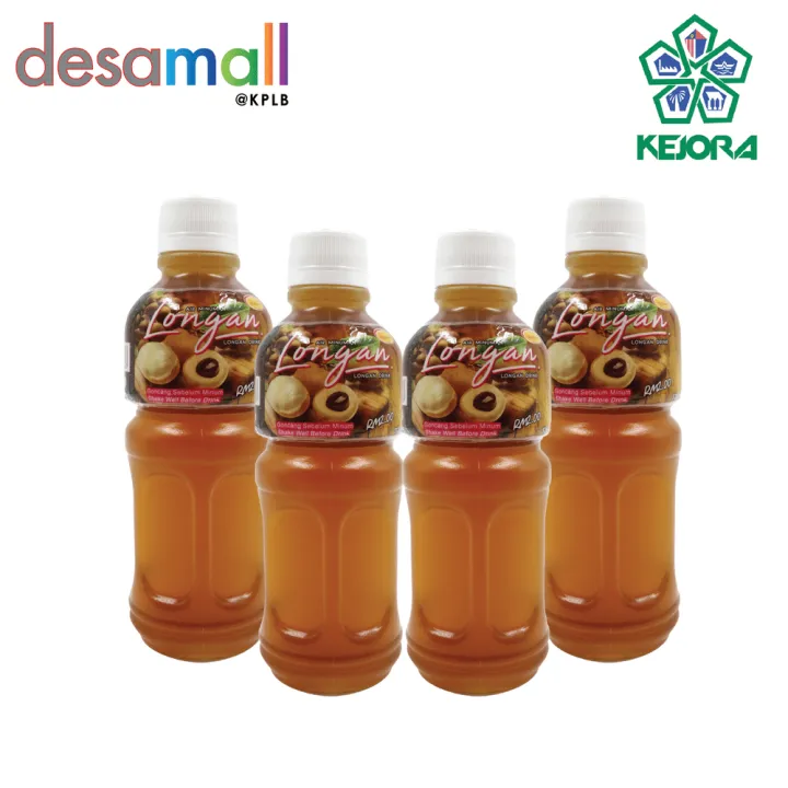 Combo 4 MOHSIN Air Minuman Longan 320ml | Lazada