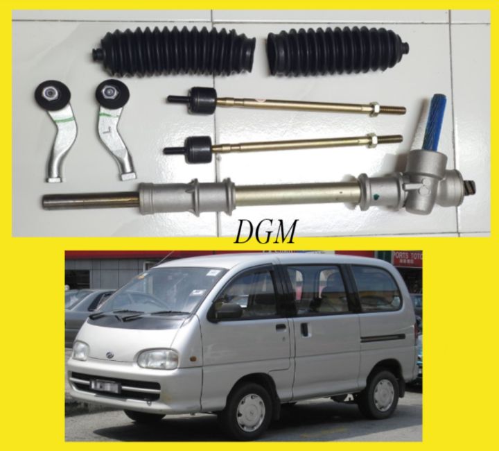 Perodua Rusa Steering Rack Assy Full Set (100% New) | Lazada