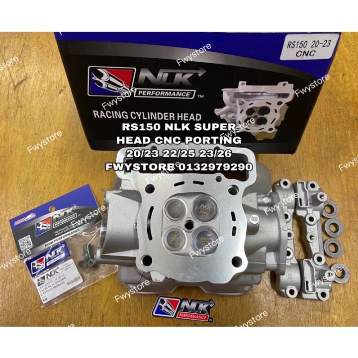 RS150 NLK SUPER HEAD CNC PORTING 20/23 22/25 23/26 | Lazada