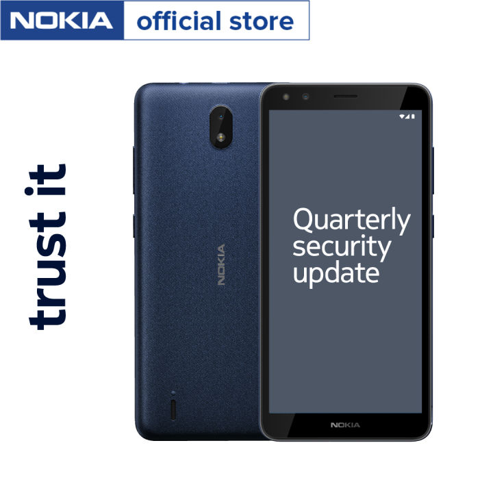 Nokia C01 Plus Blue (5.45" + 2GB RAM + 16GB ROM) | Lazada