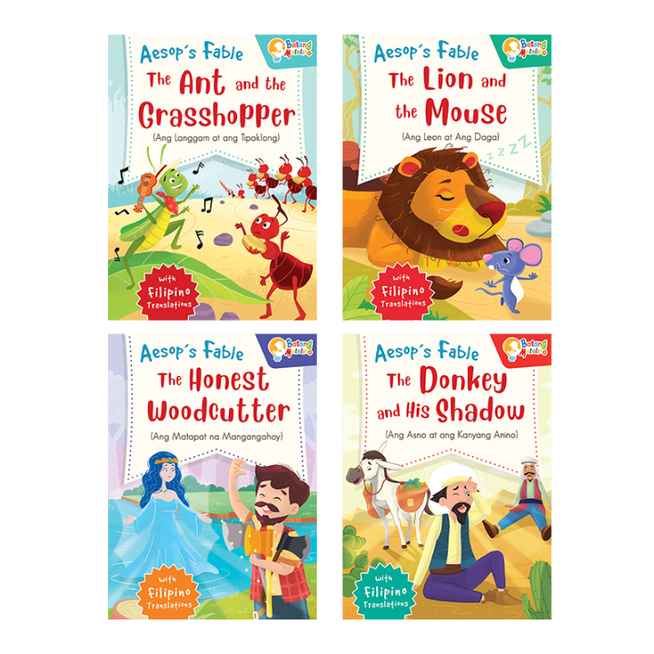 Batang Matalino Aesop's Fable | English Filipino Bilingual | Children's ...