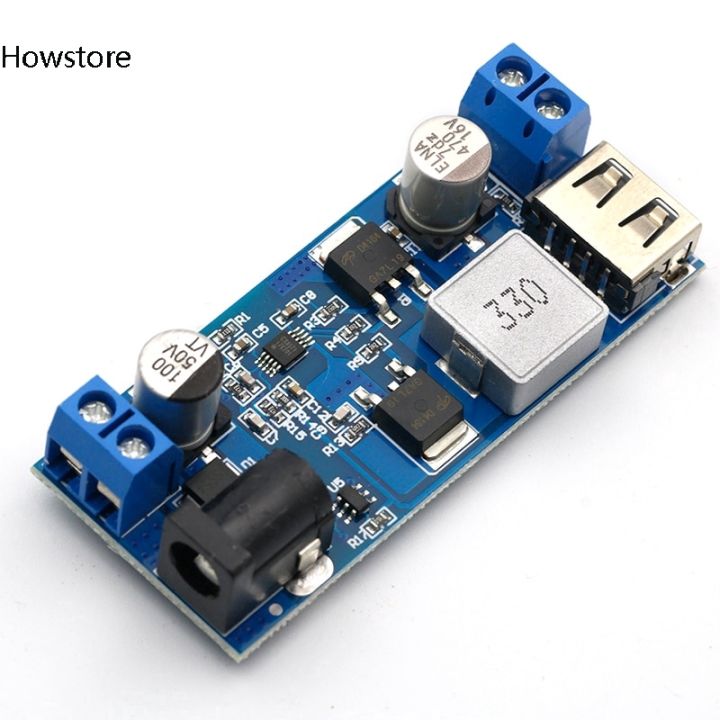 DC-DC 24V/12V To 5V 5A Step-down Buck Converter LM2596S USB Step-down Charging Module Step-down ...