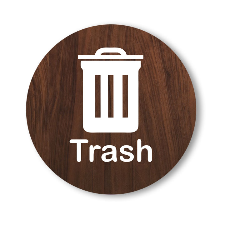 trash sign - papan tanda tong sampah | Lazada Indonesia
