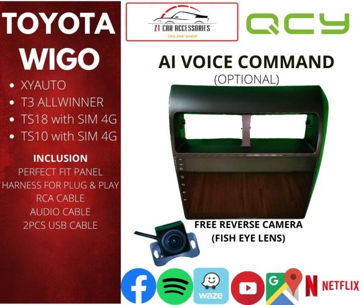 TOYOTA WIGO QCY ANDROID HEAD UNIT | Lazada PH
