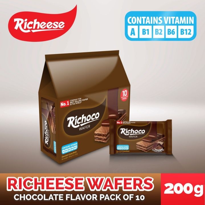 NABATI Richoco Wafer 20g by 10s | Lazada PH